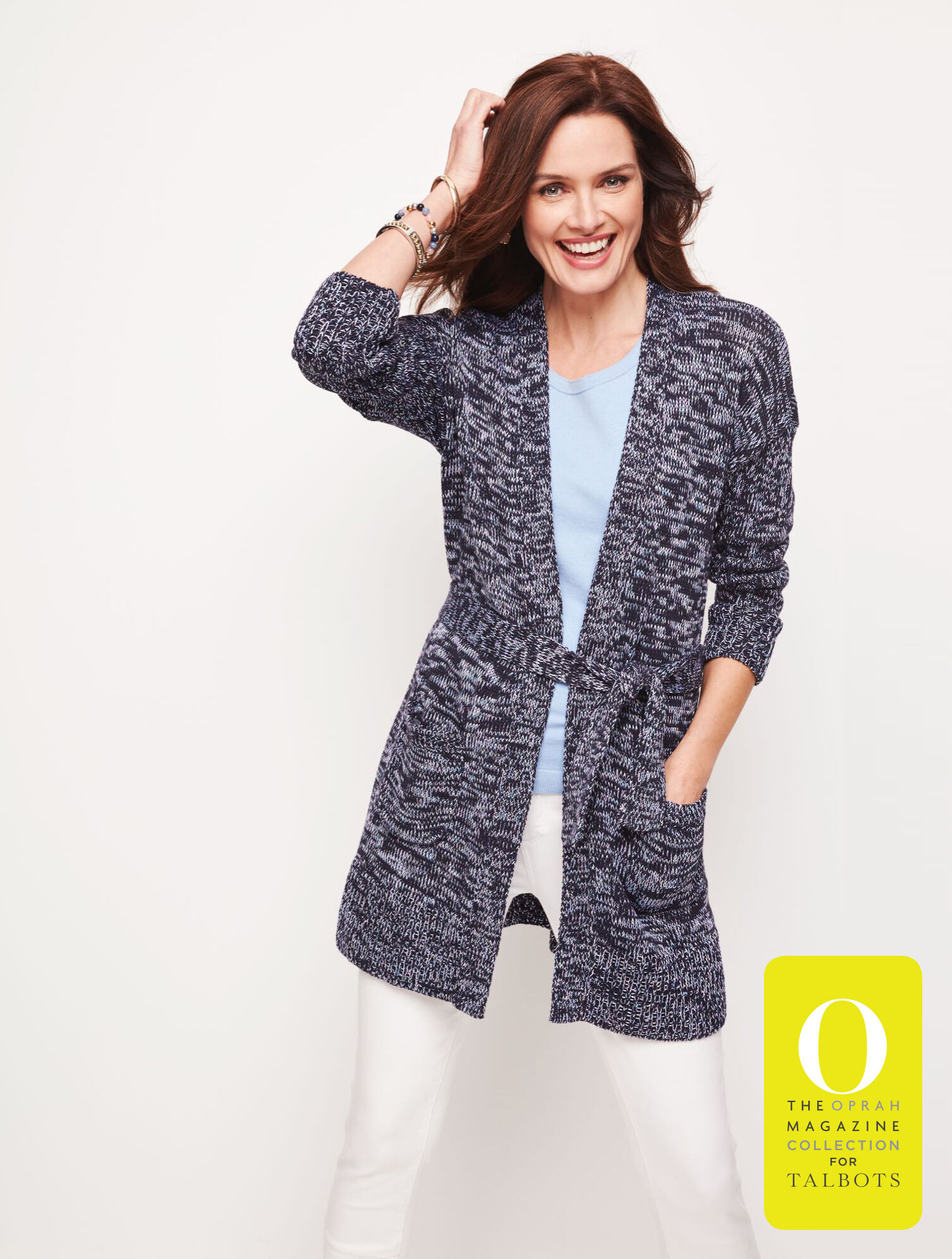 Heathered Cardigan | Talbots