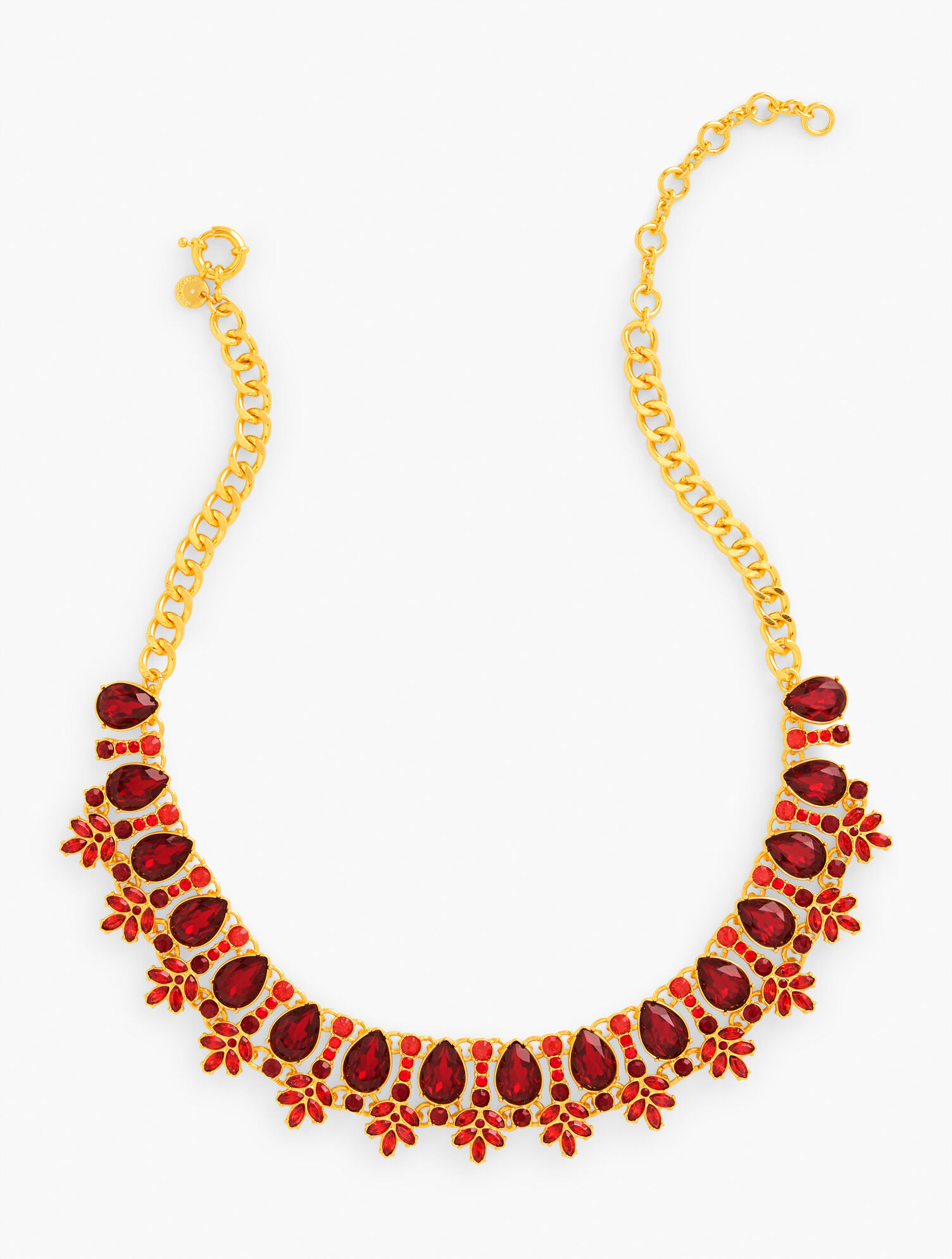 Crystal Cluster Statement Necklace | Talbots