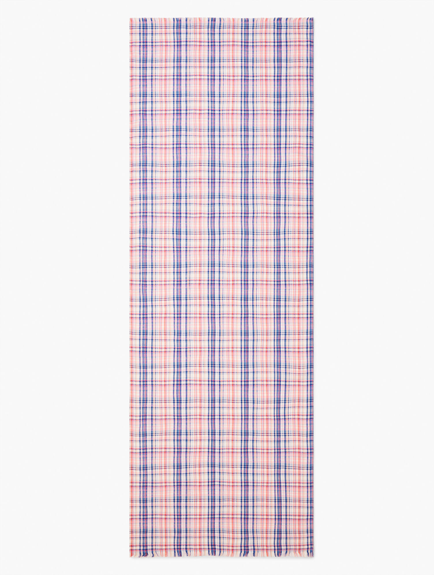 Multi Plaid Oblong Scarf | Talbots
