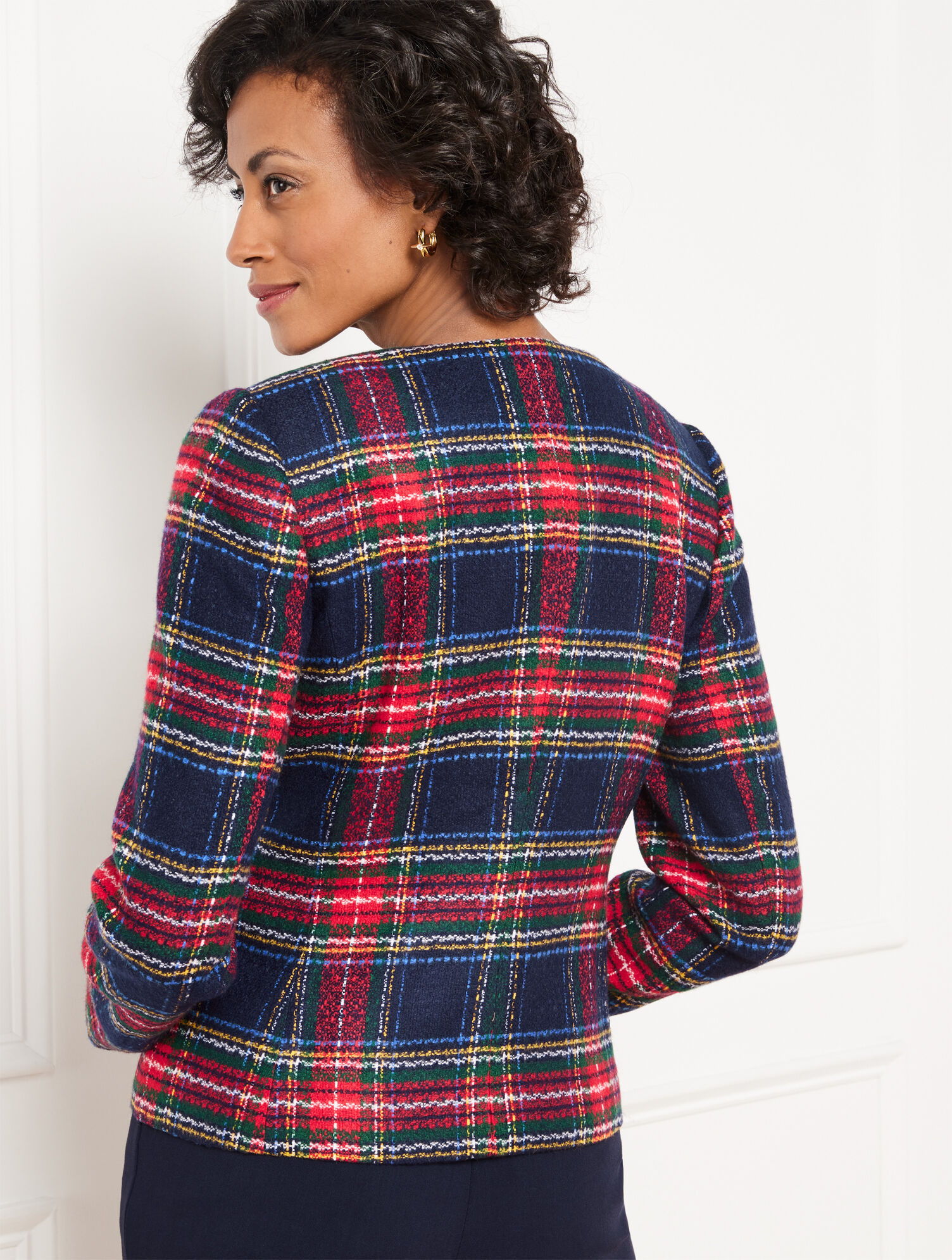 Tweed Jacket - Glee Plaid | Talbots
