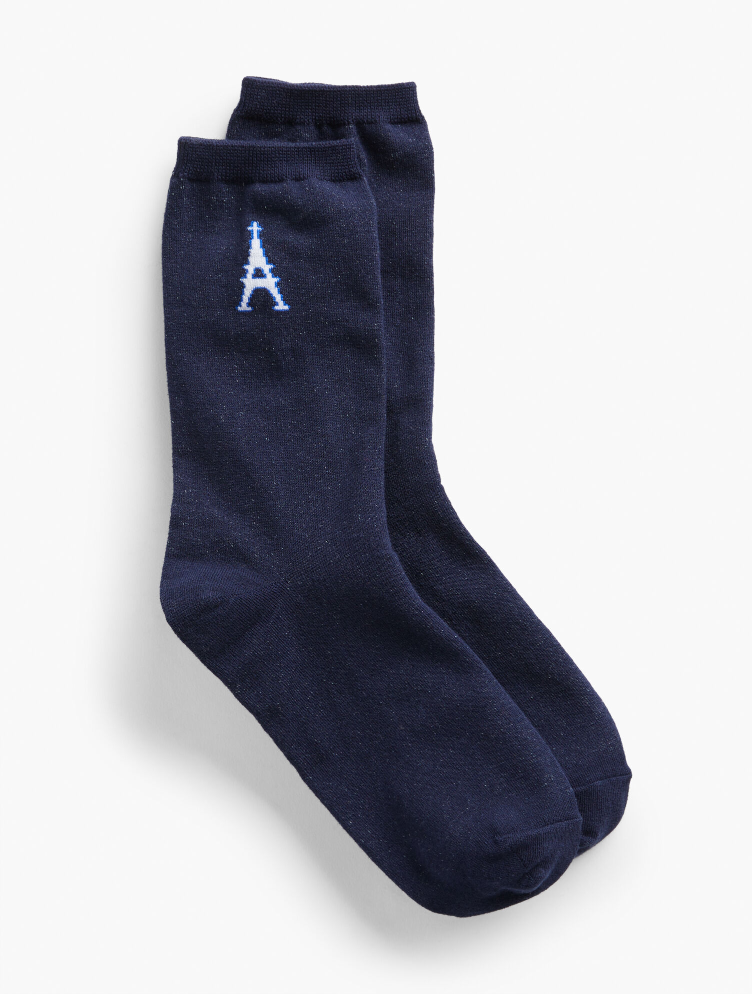 Eiffel Tower Trouser Socks | Talbots