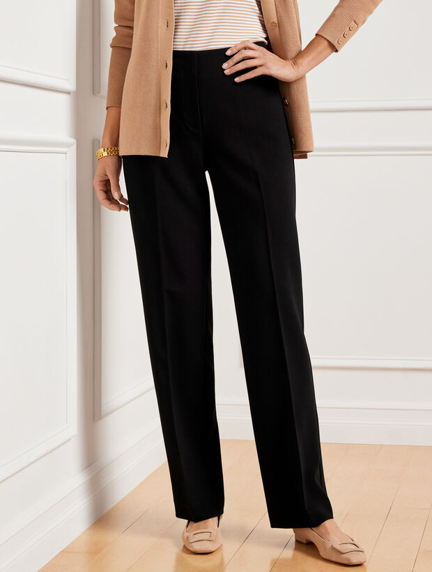 Talbots Southampton Tailored Stretch Straight Leg Pants | Talbots