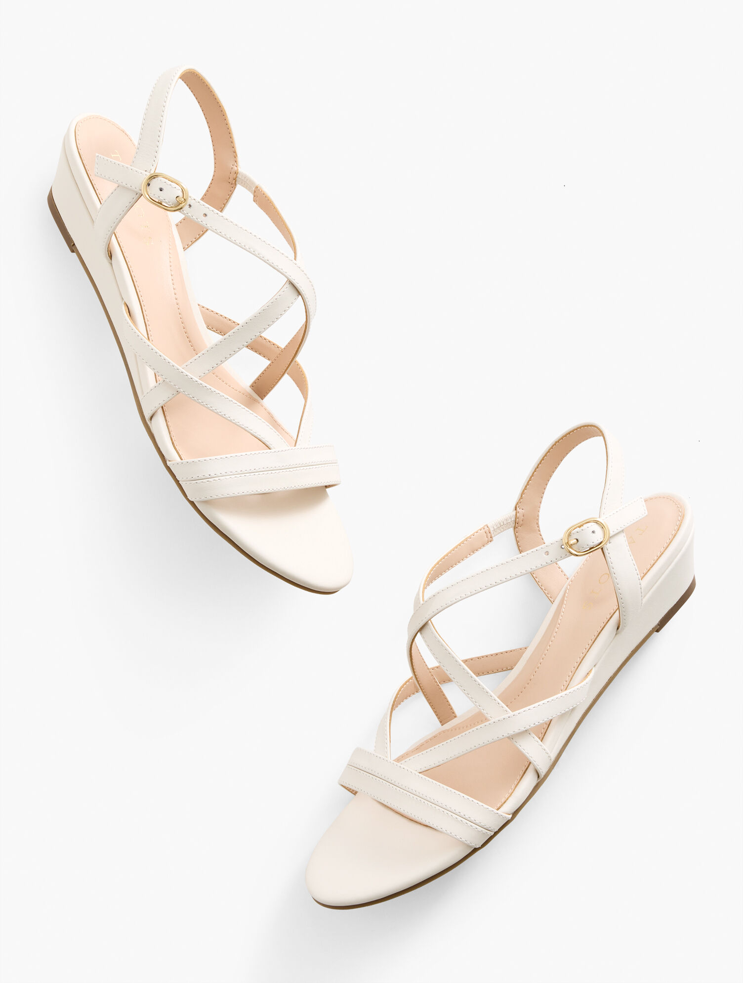 Capri Nappa Wedge Sandals | Talbots