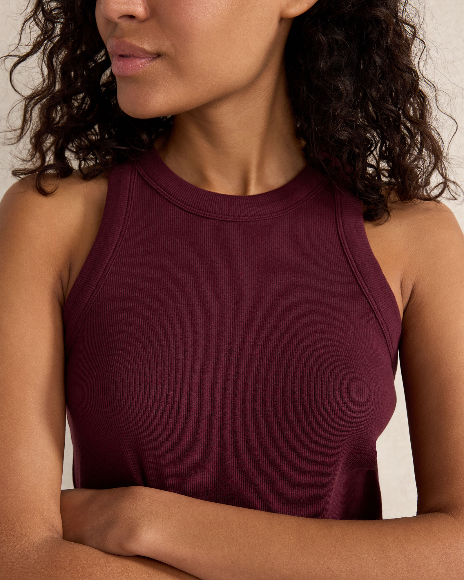 Essential Organic Cotton Racerback Tank | Haven Well Within