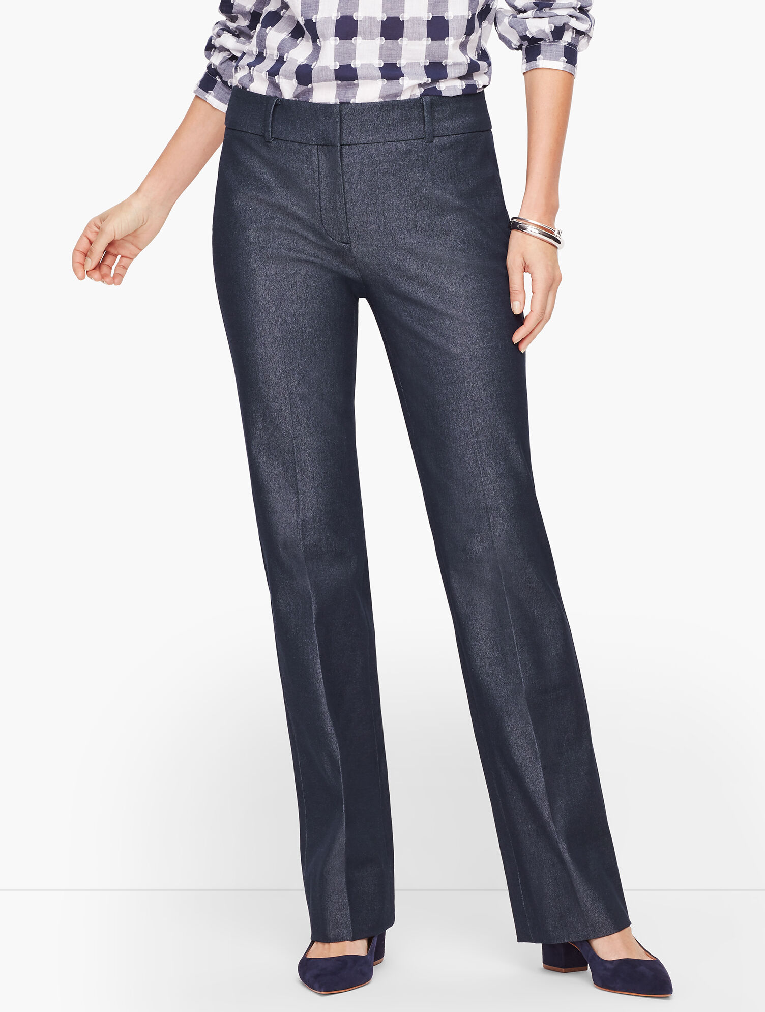 Talbots Newport Pants - Polished Denim | Talbots