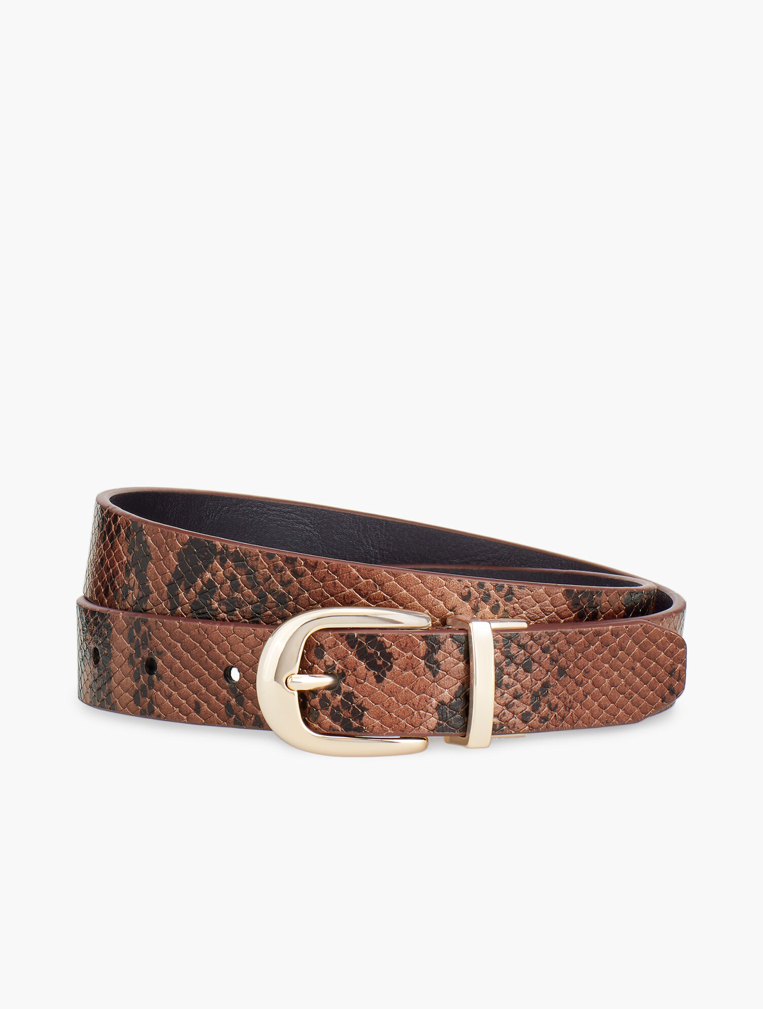 Reversible Exotic Leather Belt | Talbots