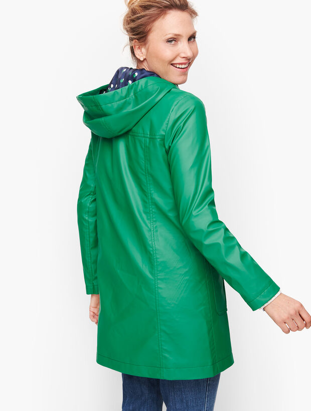 Classic Hooded Rain Jacket | Talbots