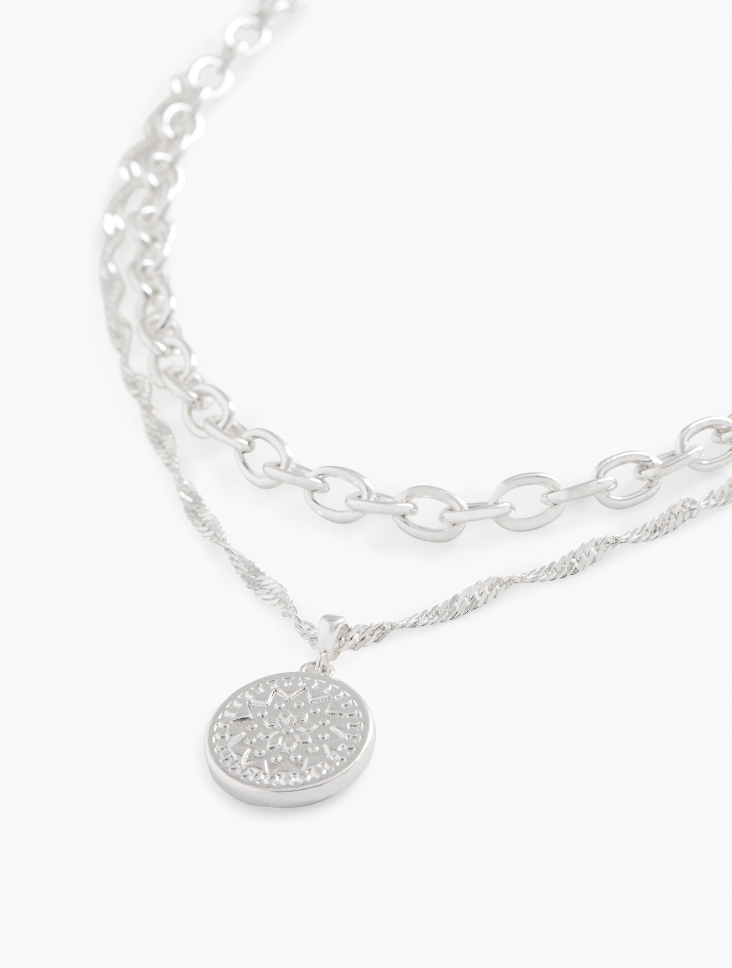 Layered Pendant Necklace | Talbots