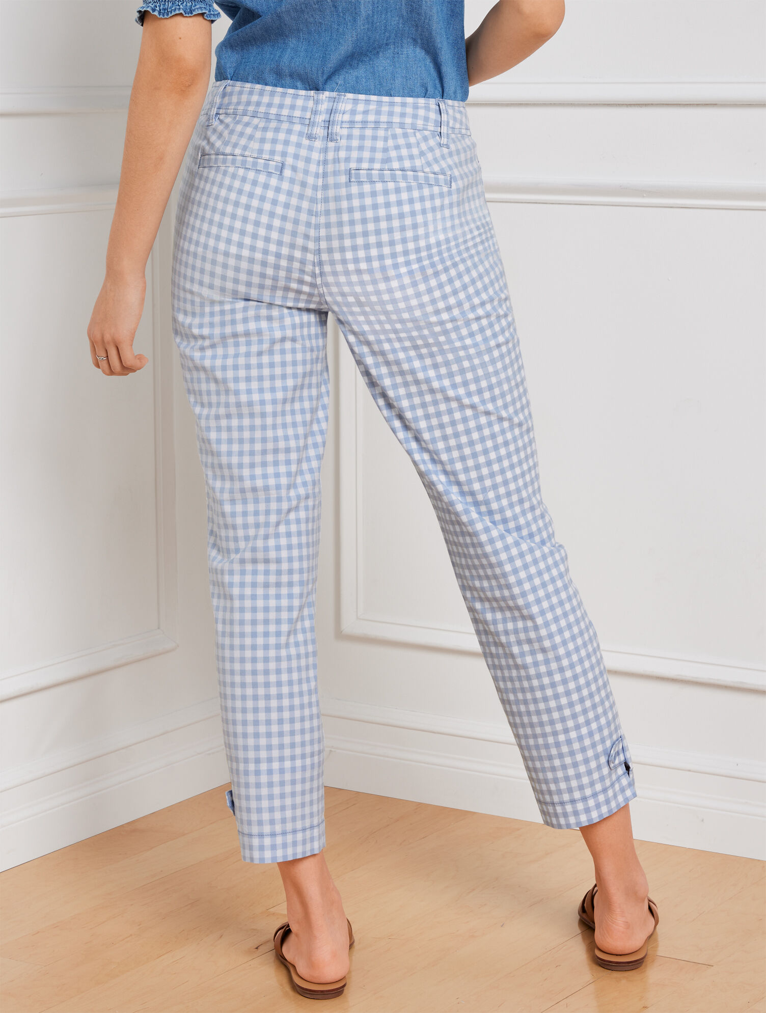 Perfect Crops - Sunrise Gingham | Talbots