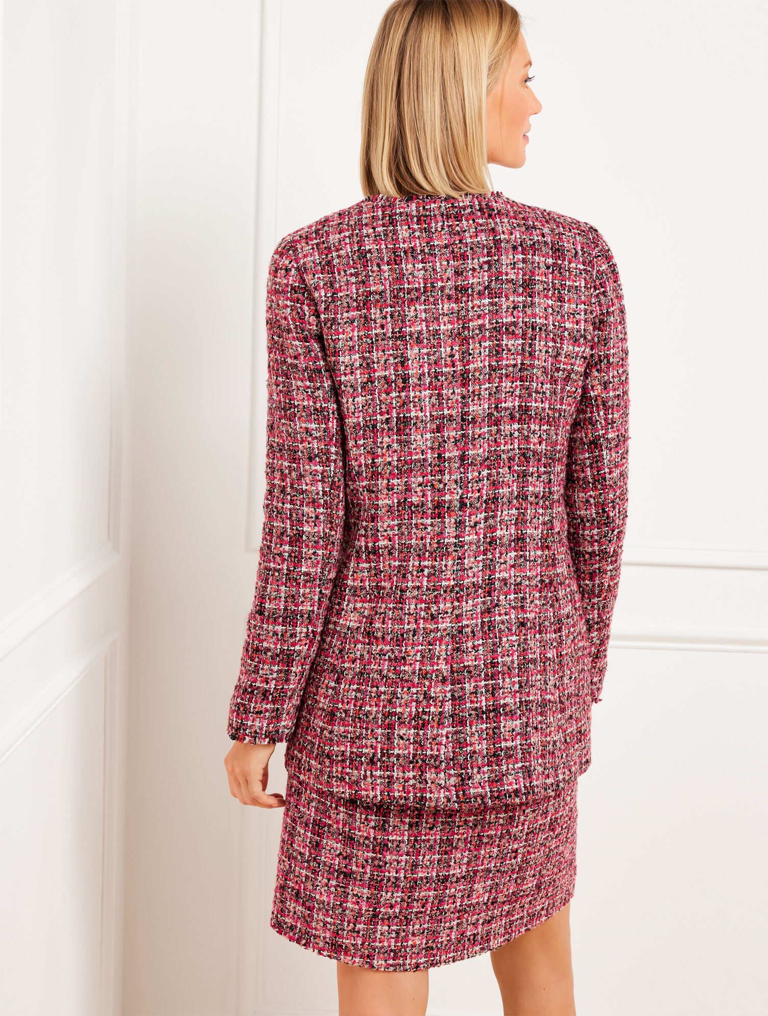 Pinewood Tweed Coat | Talbots