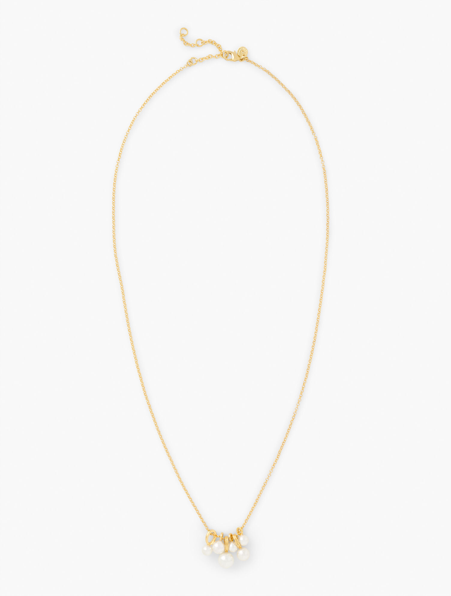 Pearl Cluster Pendant Necklace | Talbots