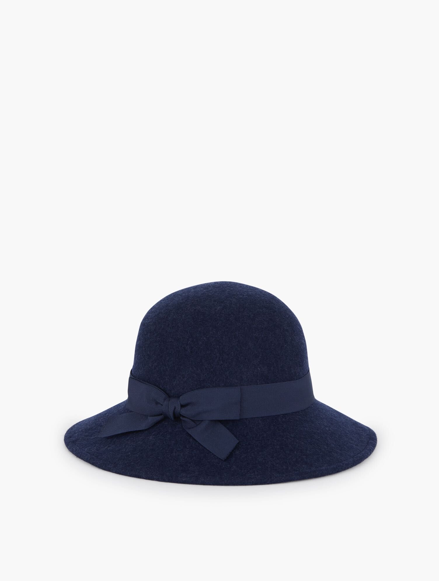 Wool Ribbon Trim Hat | Talbots