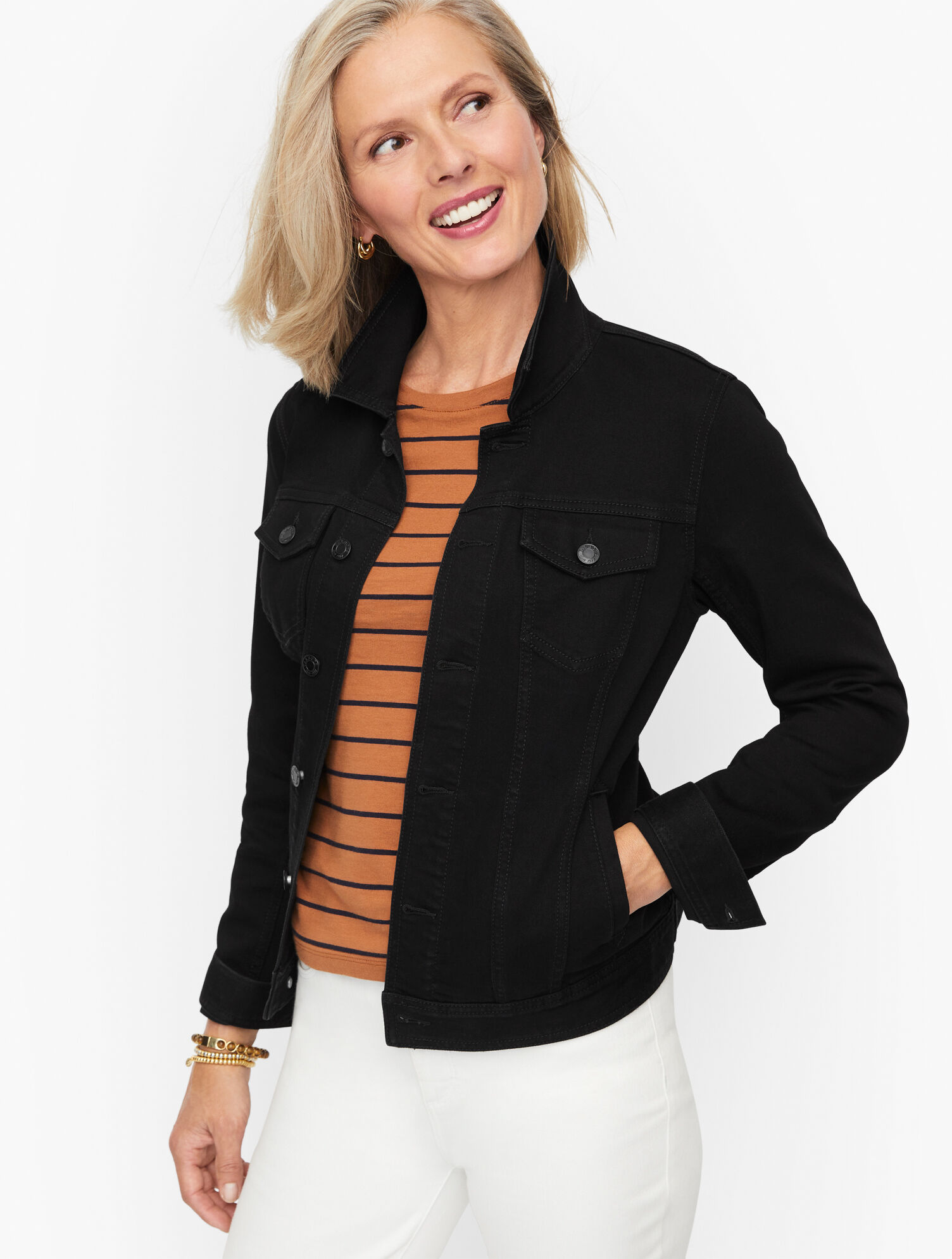 Classic Denim Jacket - Chloe Wash | Talbots