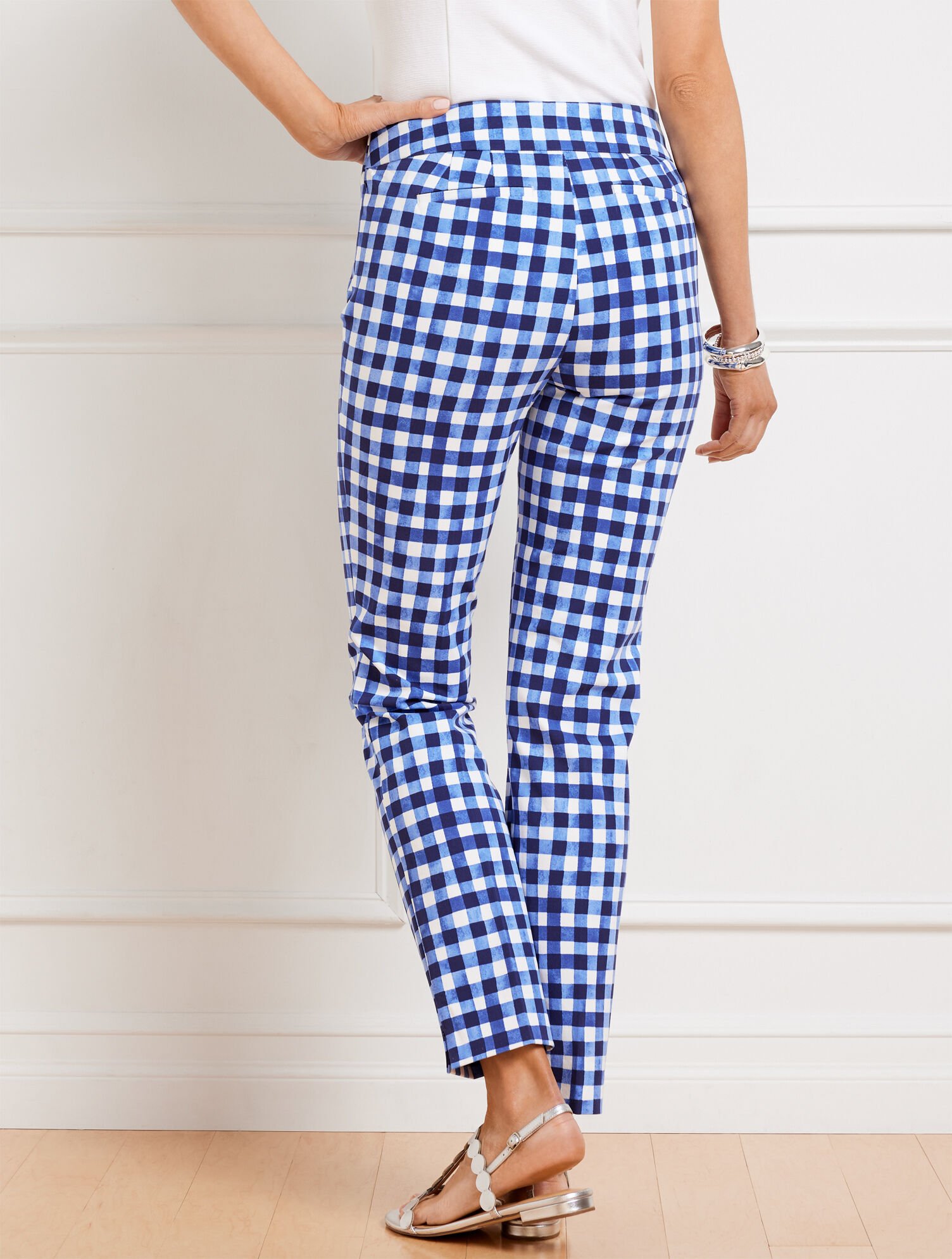 Talbots Chatham Ankle Pants - Gingham | Talbots