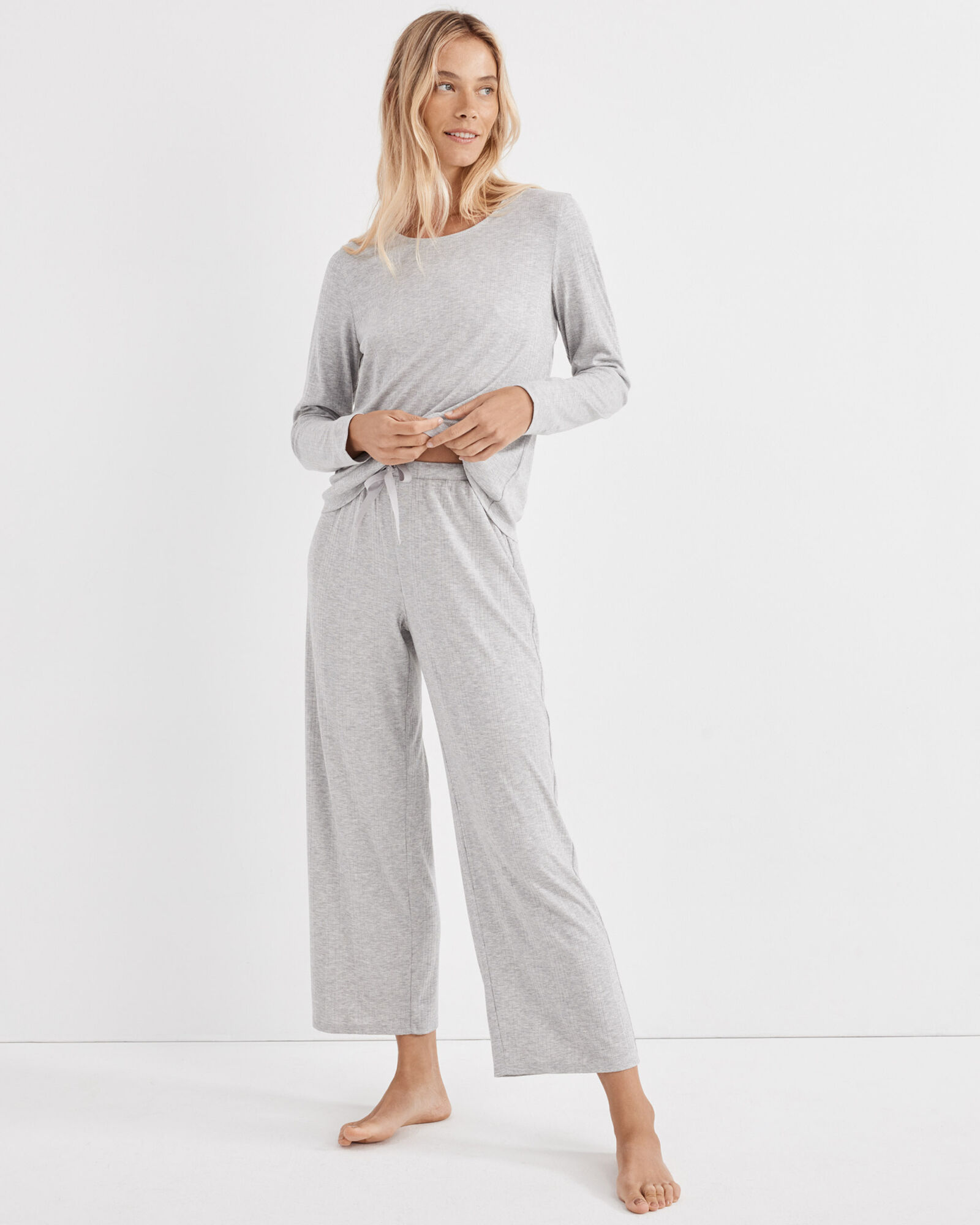 Rib Knit Modal Sleep Pants | Haven Well Within