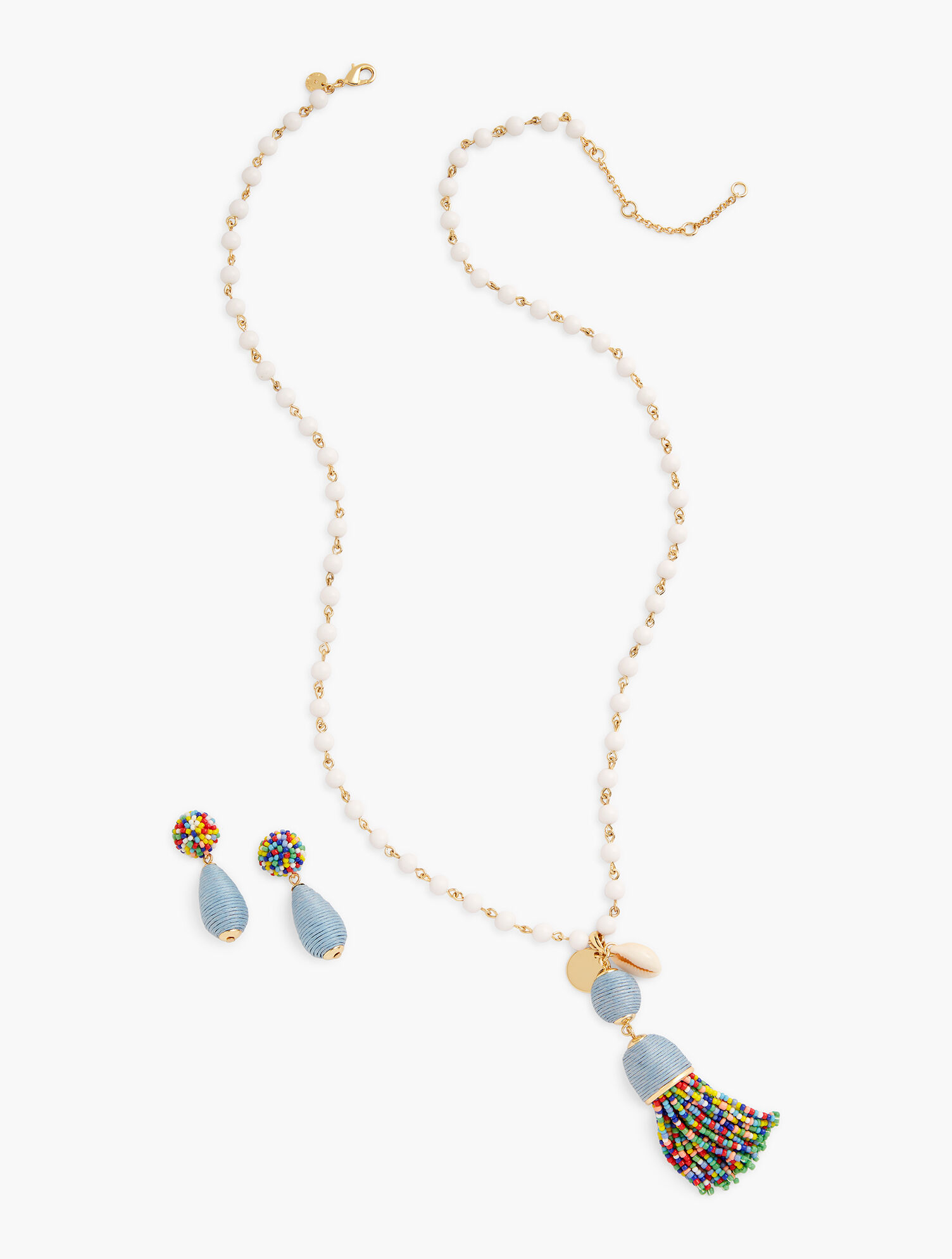 Thread Wrapped Drop Earrings | Talbots