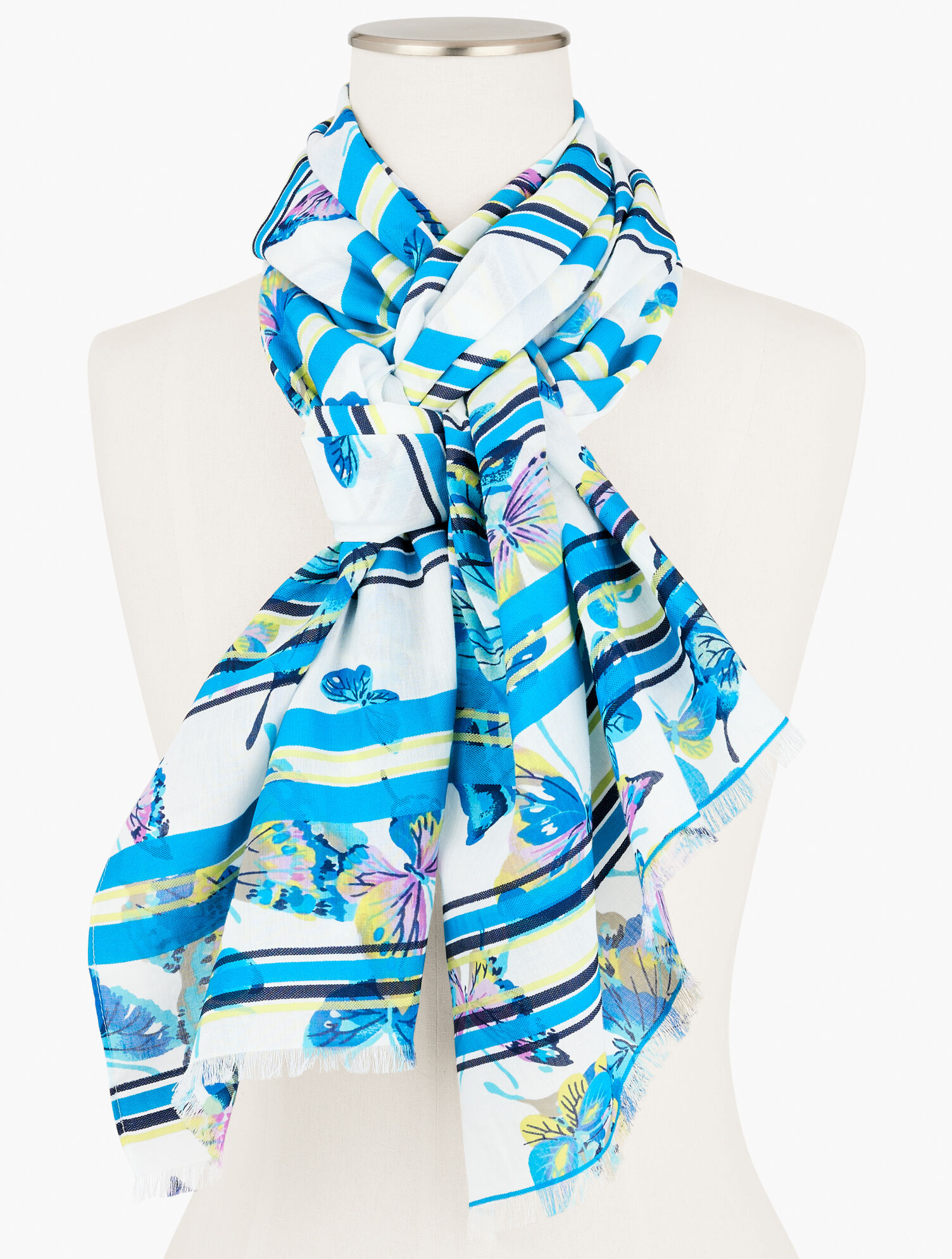 Exquisite Butterflies Oblong Scarf | Talbots