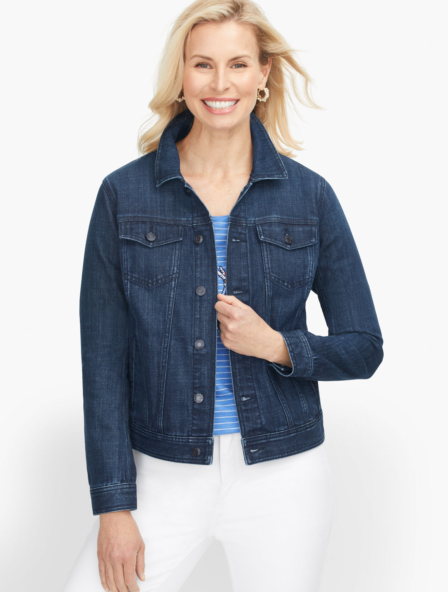 Classic Jean Jacket - Juliette Wash | Talbots