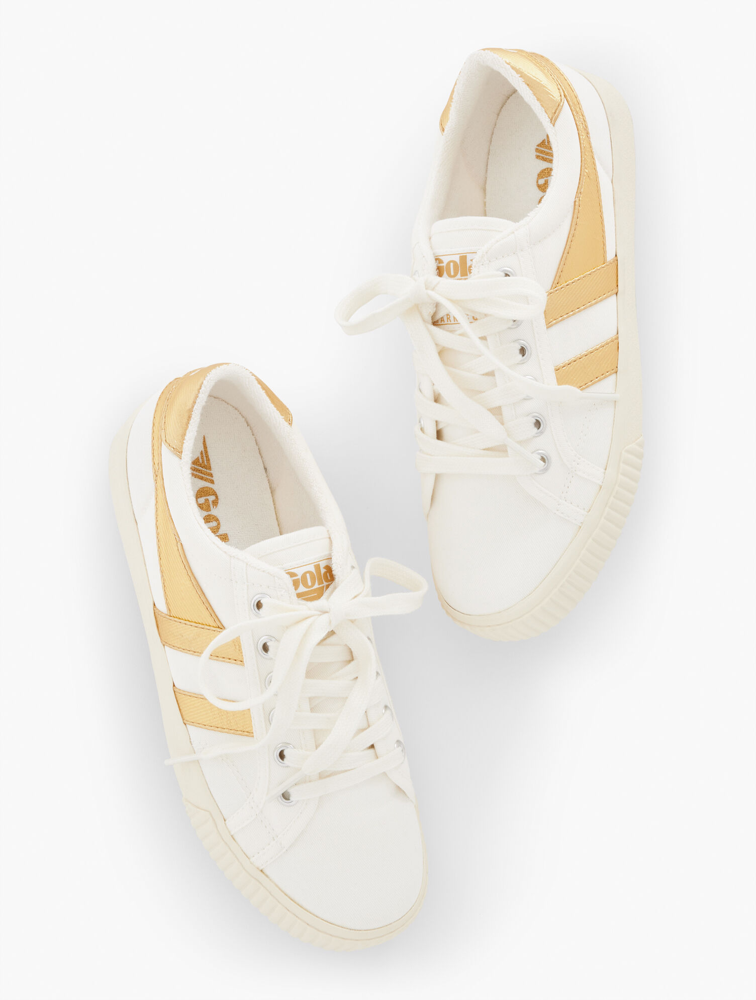 Gola® Mark Cox Tennis Sneakers - Metallic | Talbots