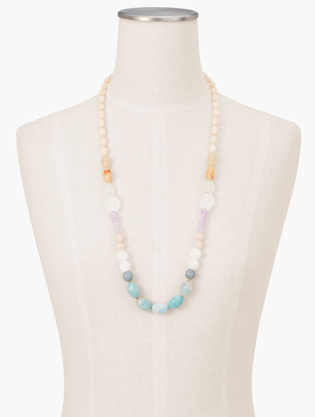 Colorful Long Necklace | Talbots