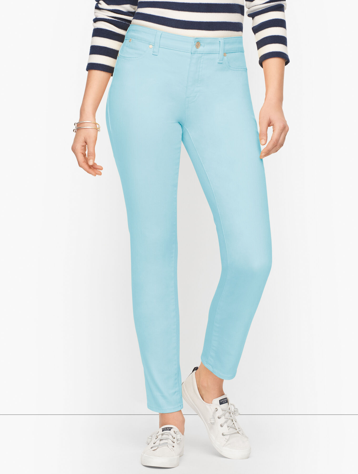 Slim Ankle Jeans - Colors | Talbots