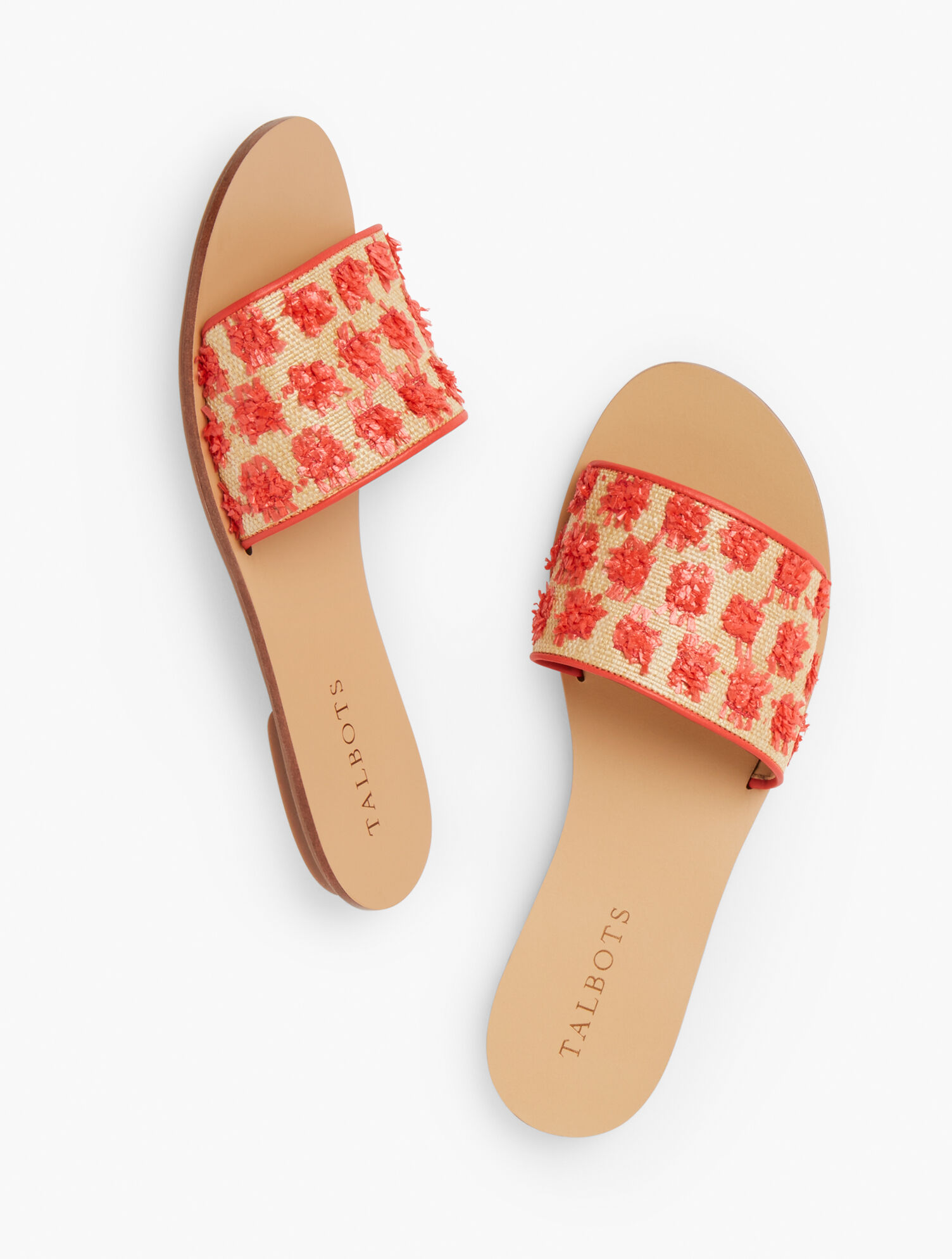 Hannah Piped Slides | Talbots