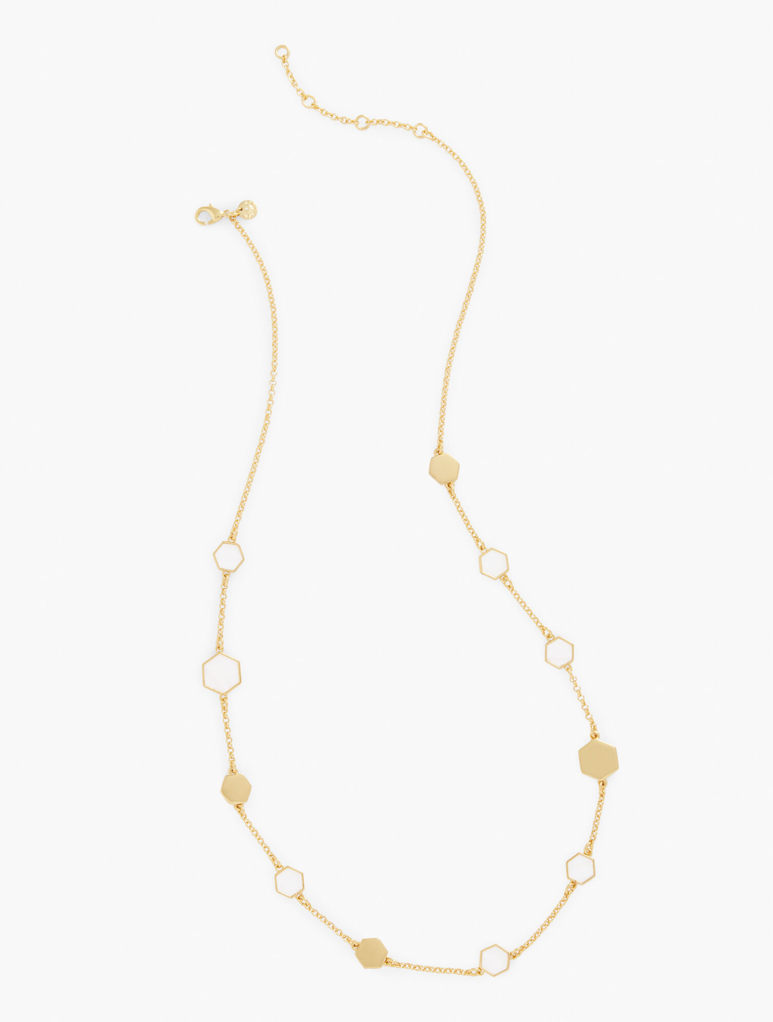 Love Hex Station Necklace | Talbots
