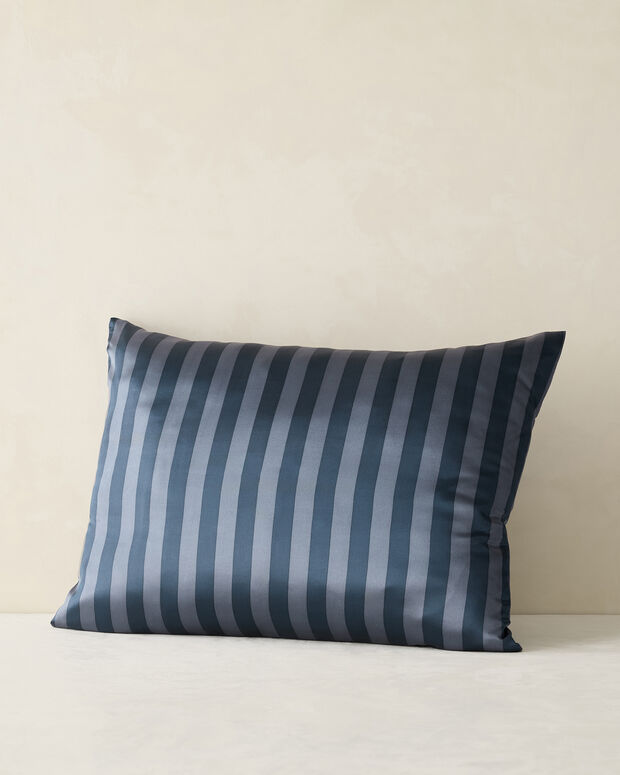 Washable Silk Striped Pillowcase | Haven Well Within