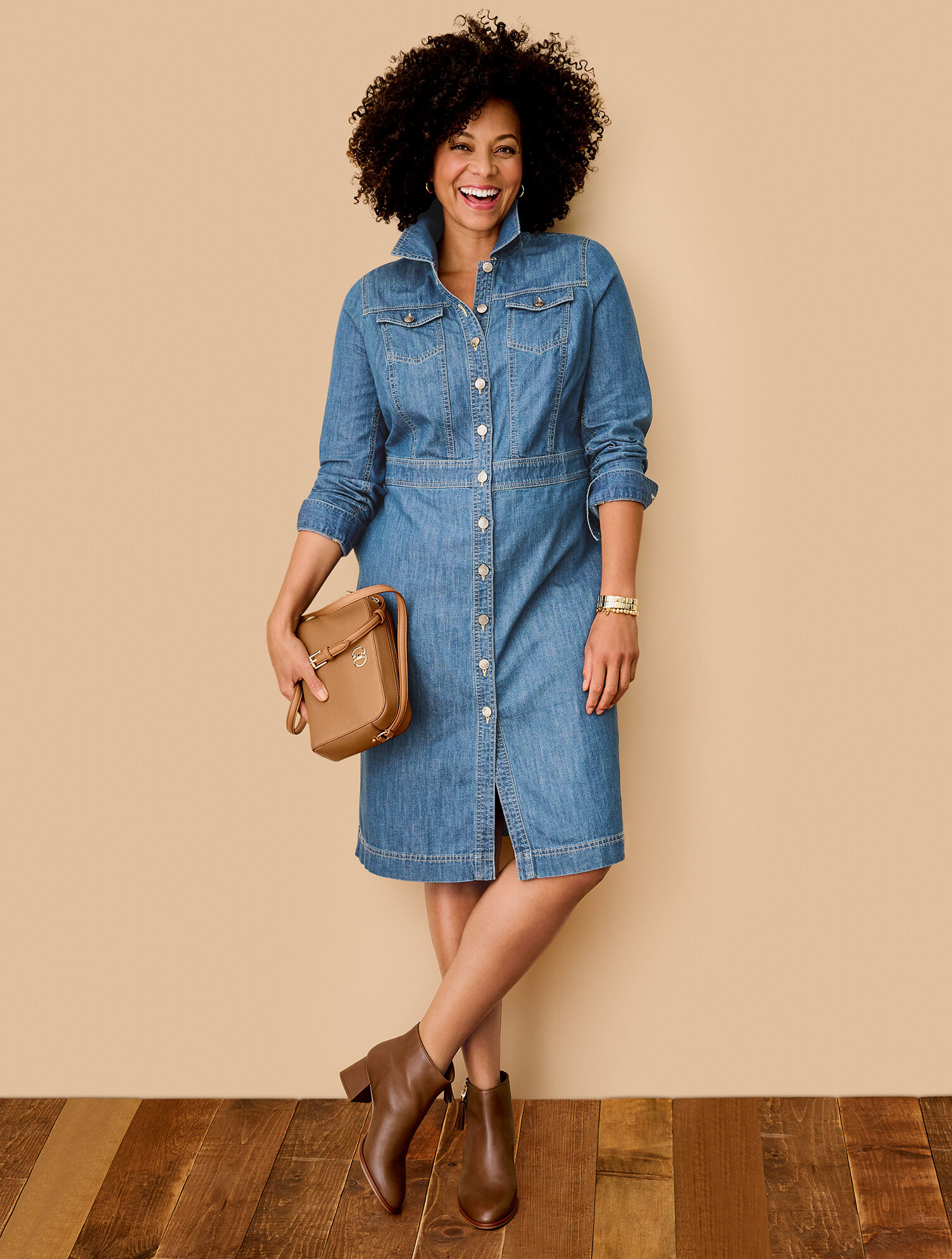 Maud Leather Tassel Block Heel Booties | Talbots