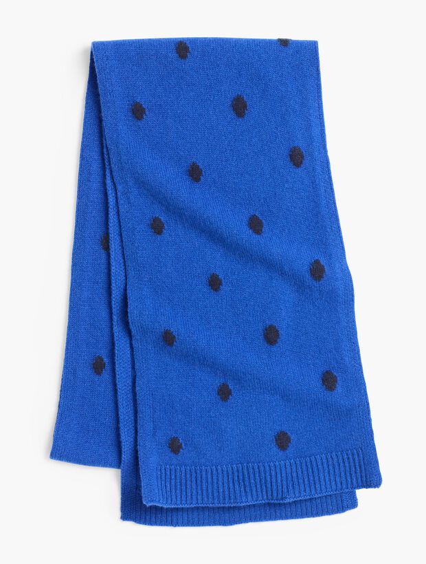 Cashmere Dot Scarf | Talbots