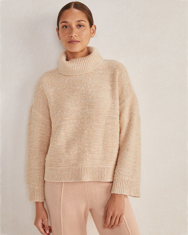 Marled Turtleneck Sweater | Haven Well Within