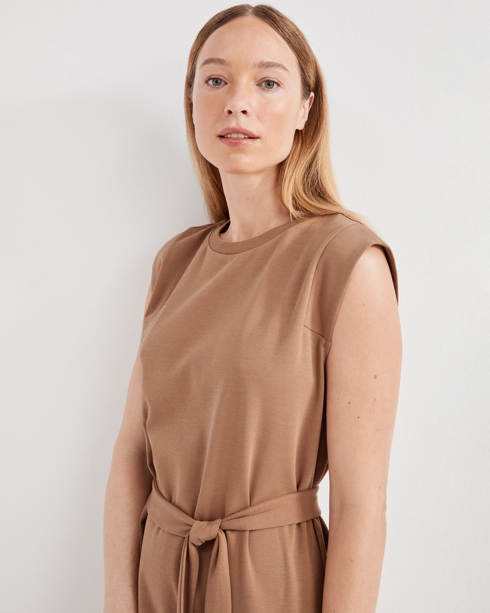 Organic Cotton Interlock Cap Sleeve Dress | Haven Well Within