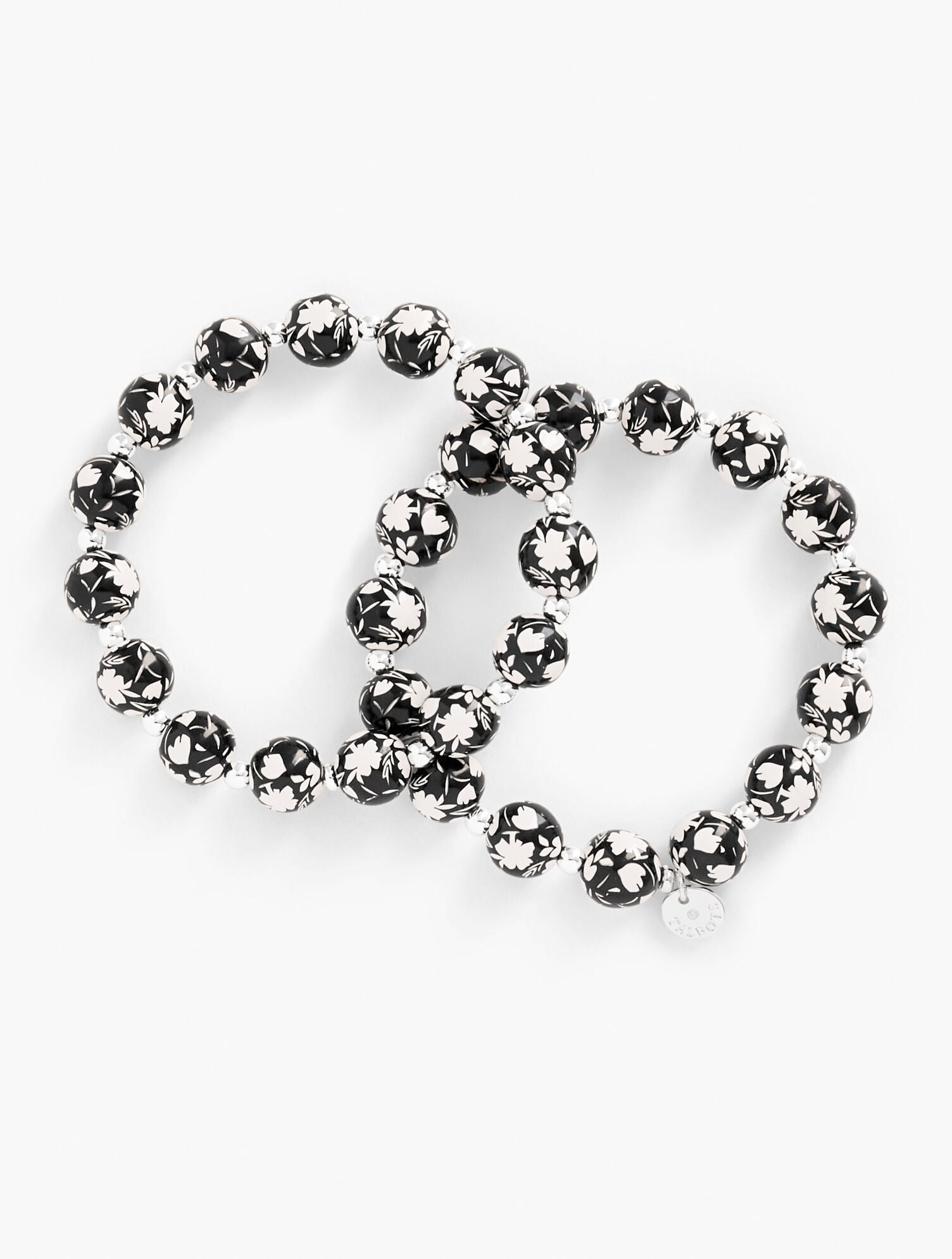 Floral Beads Stretch Bracelet | Talbots