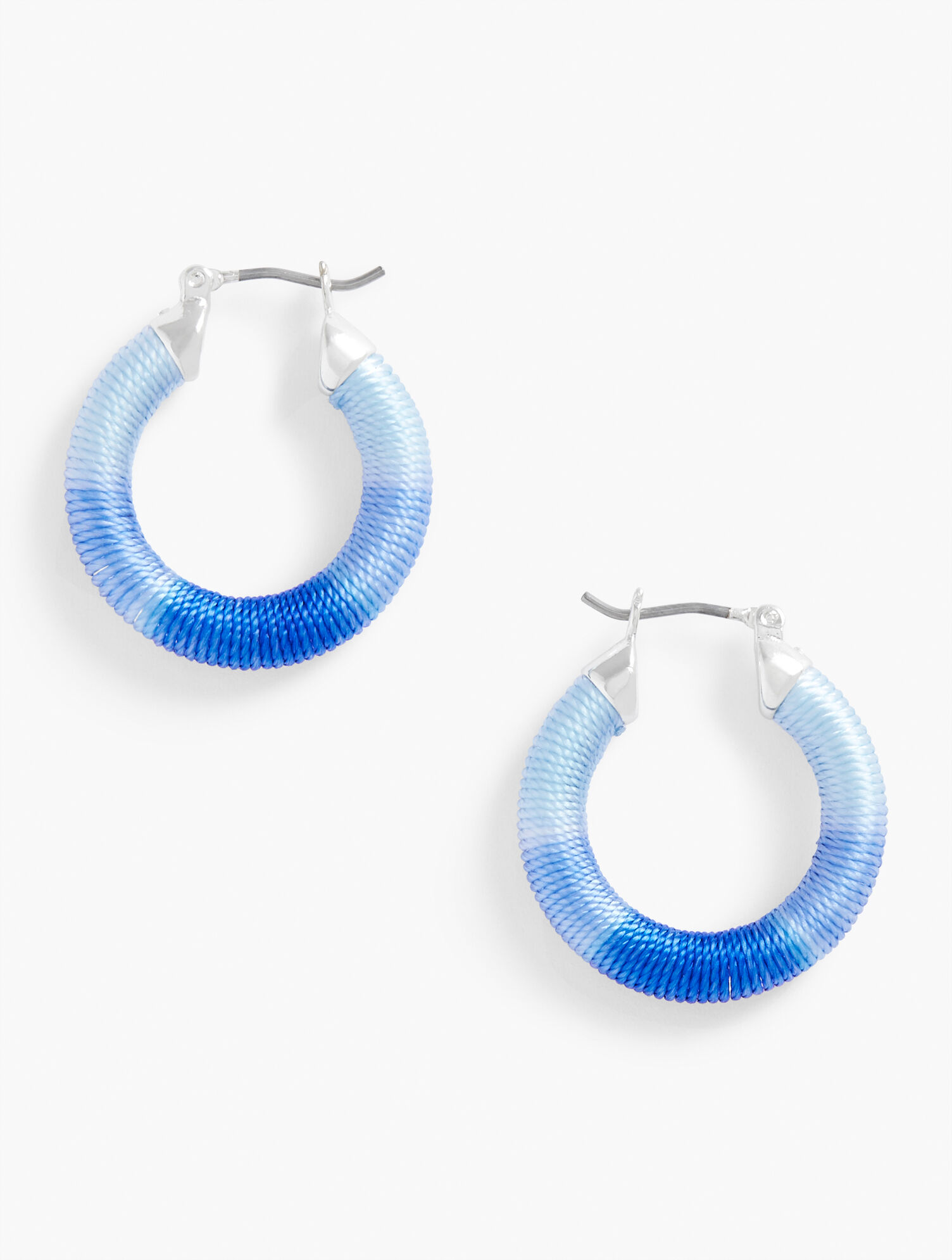 Ombré Wrapped Hoop Earrings | Talbots
