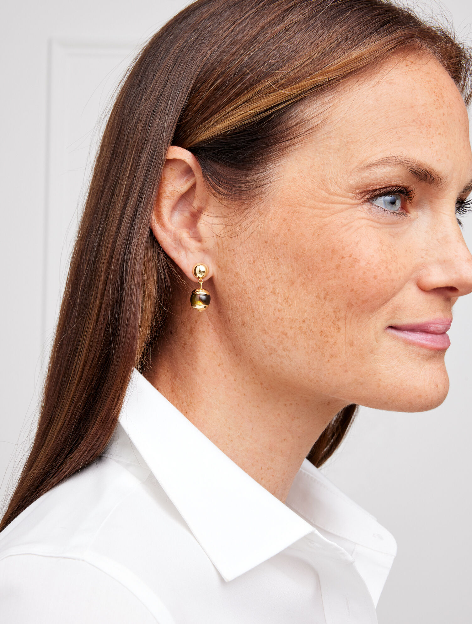 Geo Drop Earrings | Talbots
