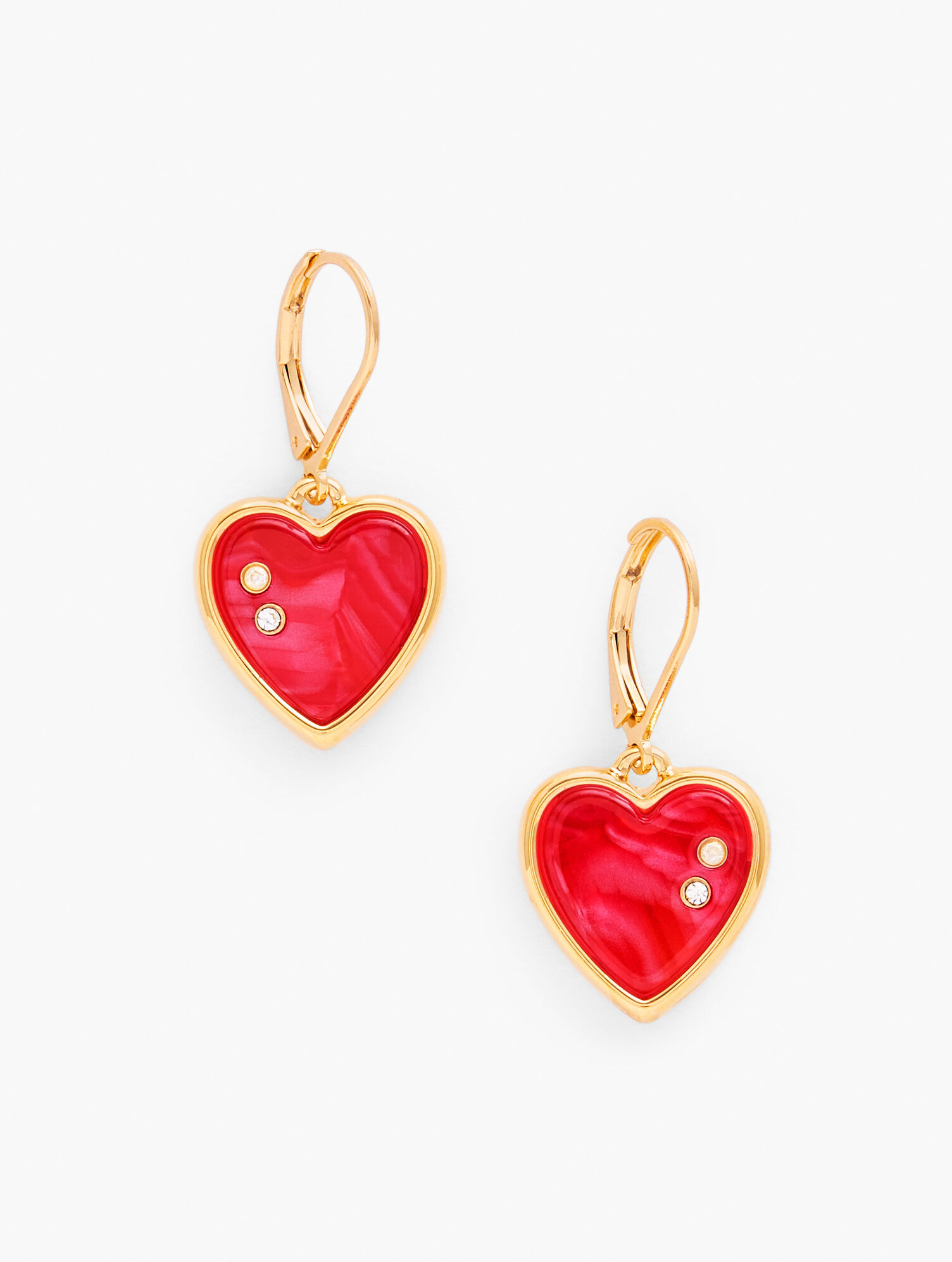 Heart Drop Earrings | Talbots