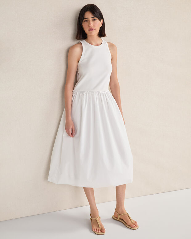 Organic Cotton Drop Waist Bubble Dress | Haven Well Within