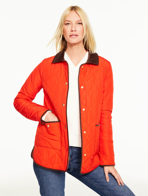 Quilted Barn Jacket | Talbots