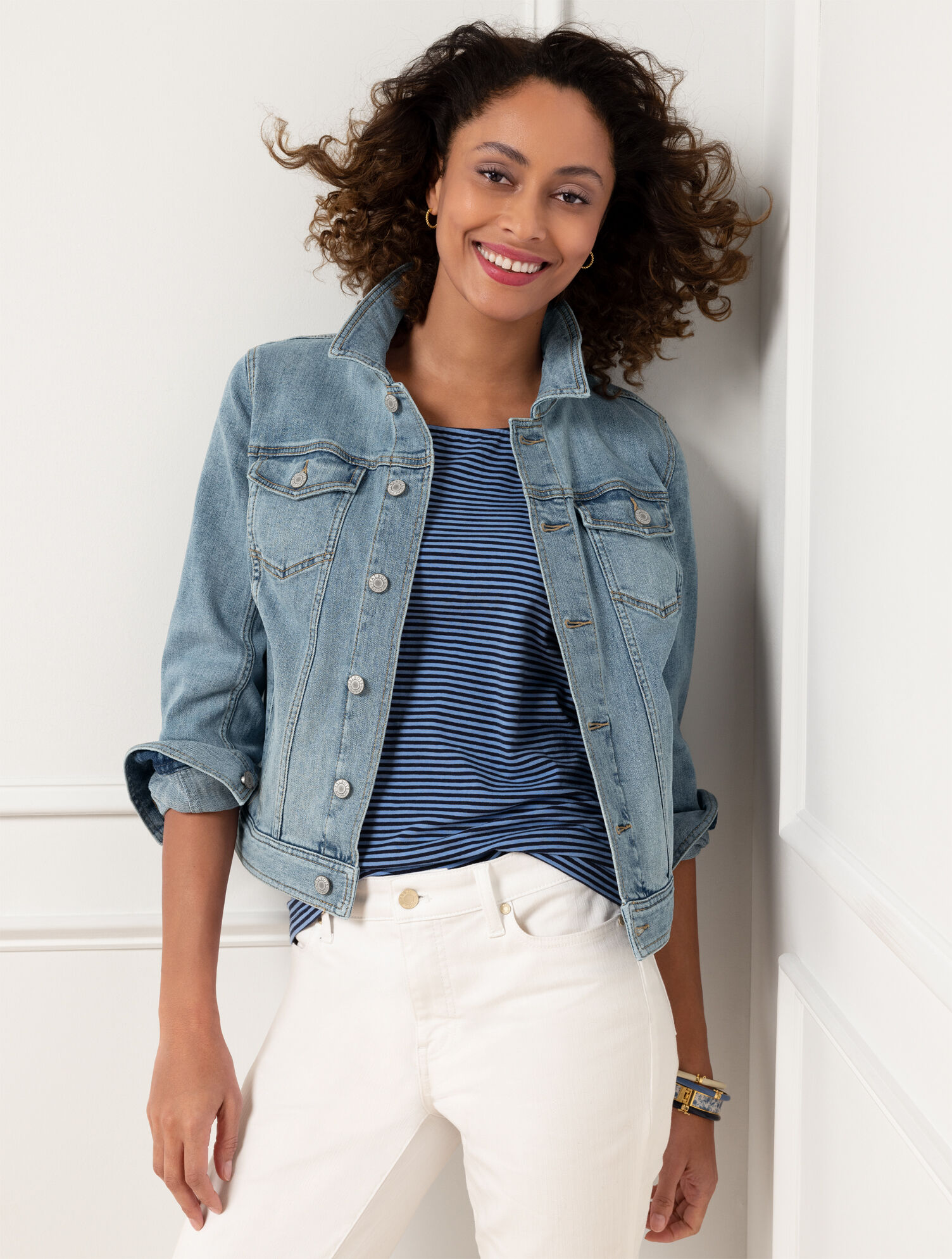 Classic Jean Jacket - Hannah Wash | Talbots