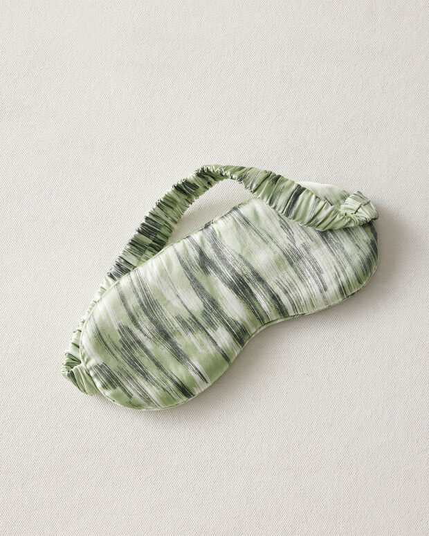 Washable Silk Tulum Print Eye Mask | Haven Well Within