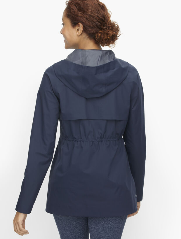 Water Resistant Hooded Rain Jacket | Talbots