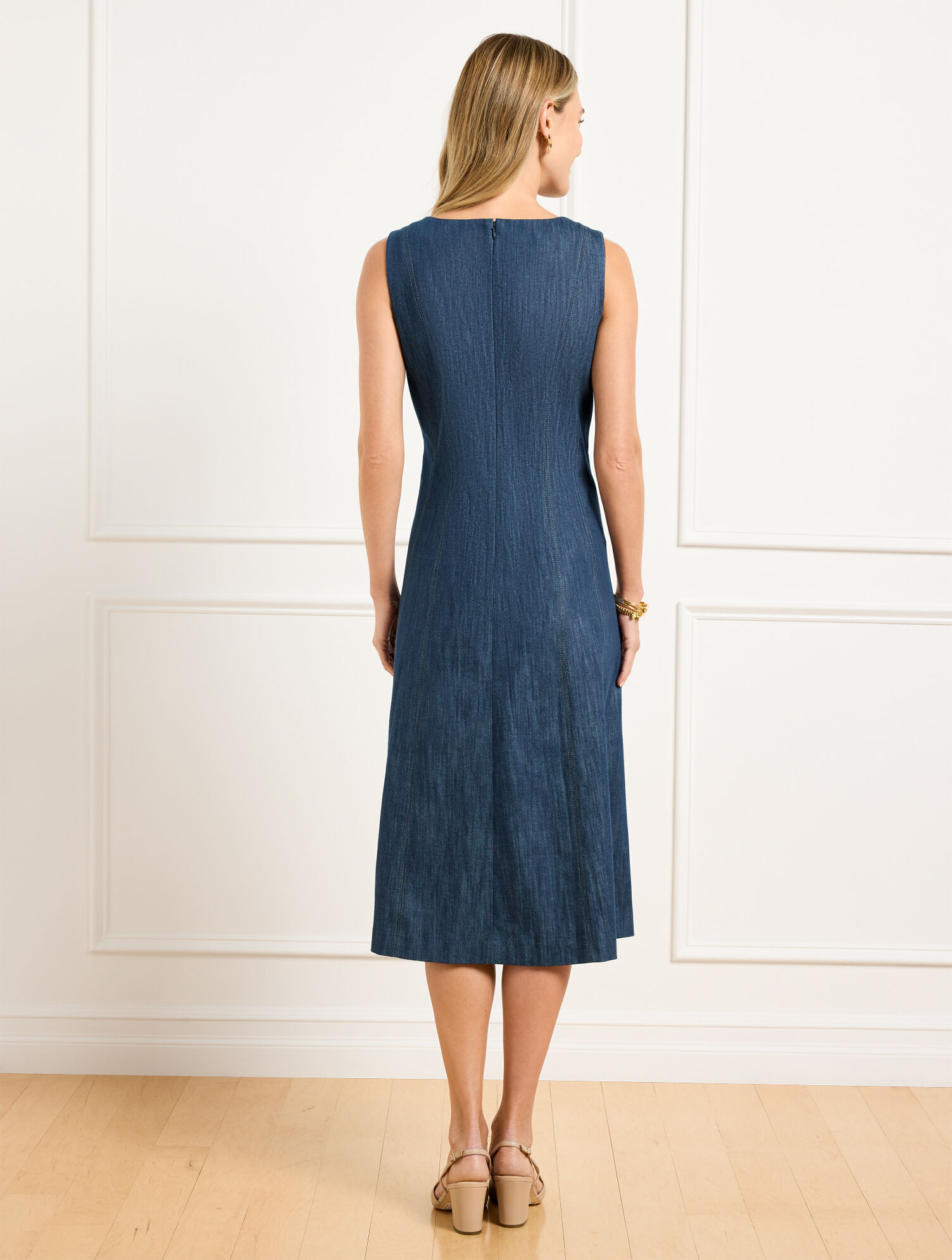 Refined Denim Dress | Talbots