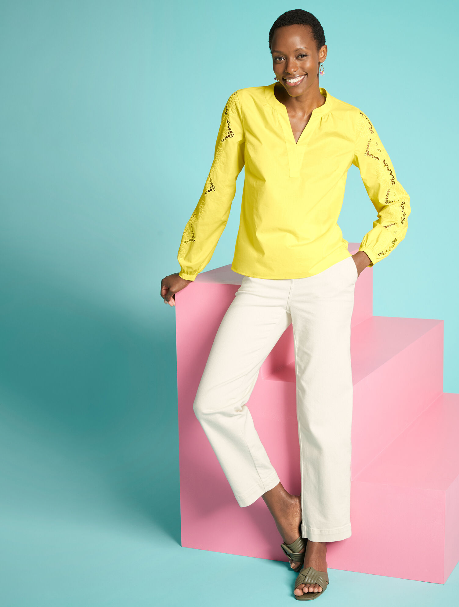 Straight Ankle Jeans | Talbots