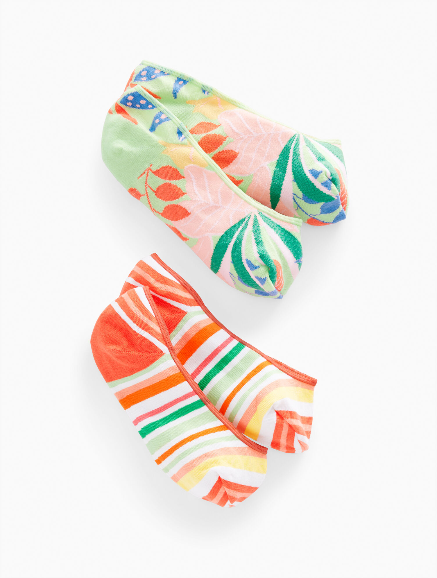 Hot Tropics 2-Pack No Show Socks | Talbots