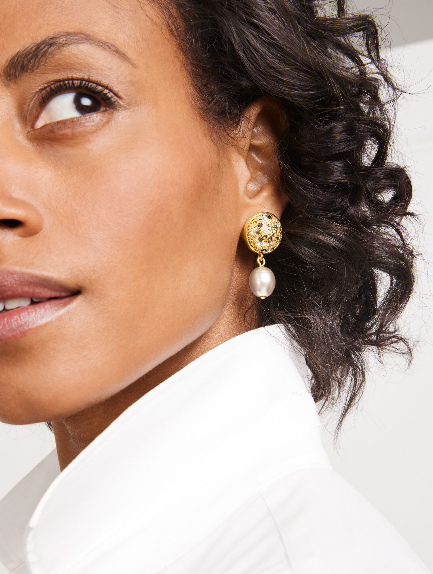Wintery Mix Drop Earrings | Talbots