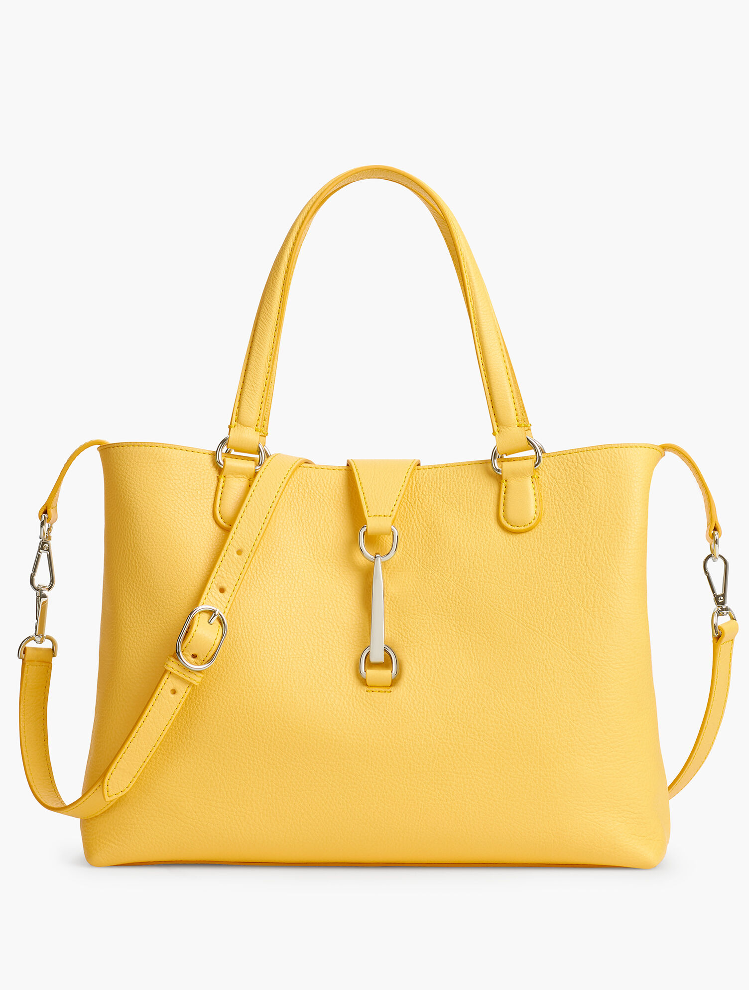 Soft Pebbled Leather Satchel | Talbots