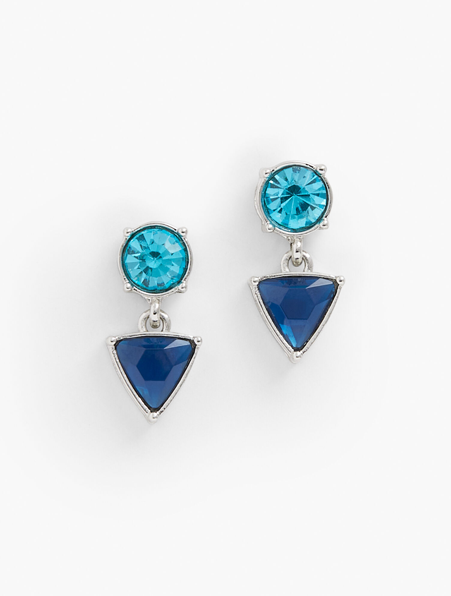 Icy Tones Drop Earrings | Talbots