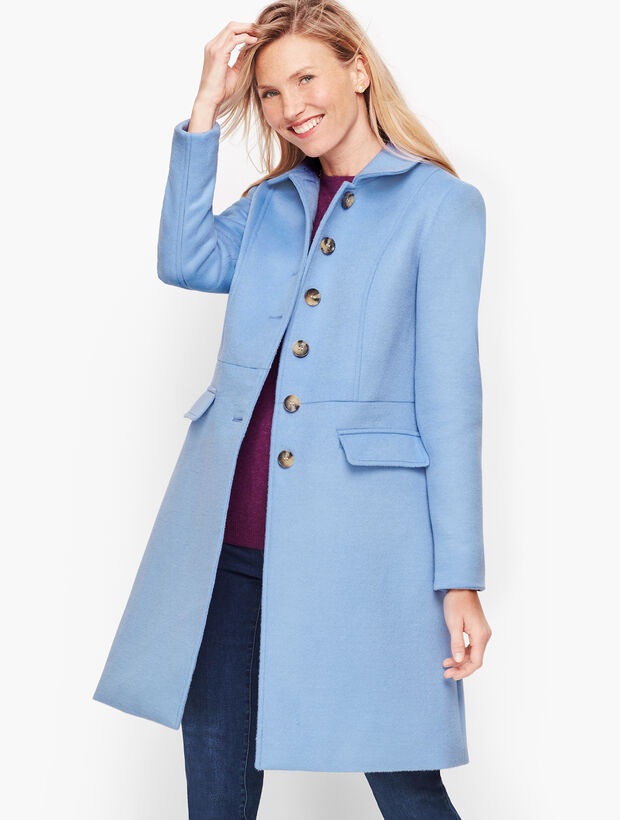 Brushed Wool Coat | Talbots
