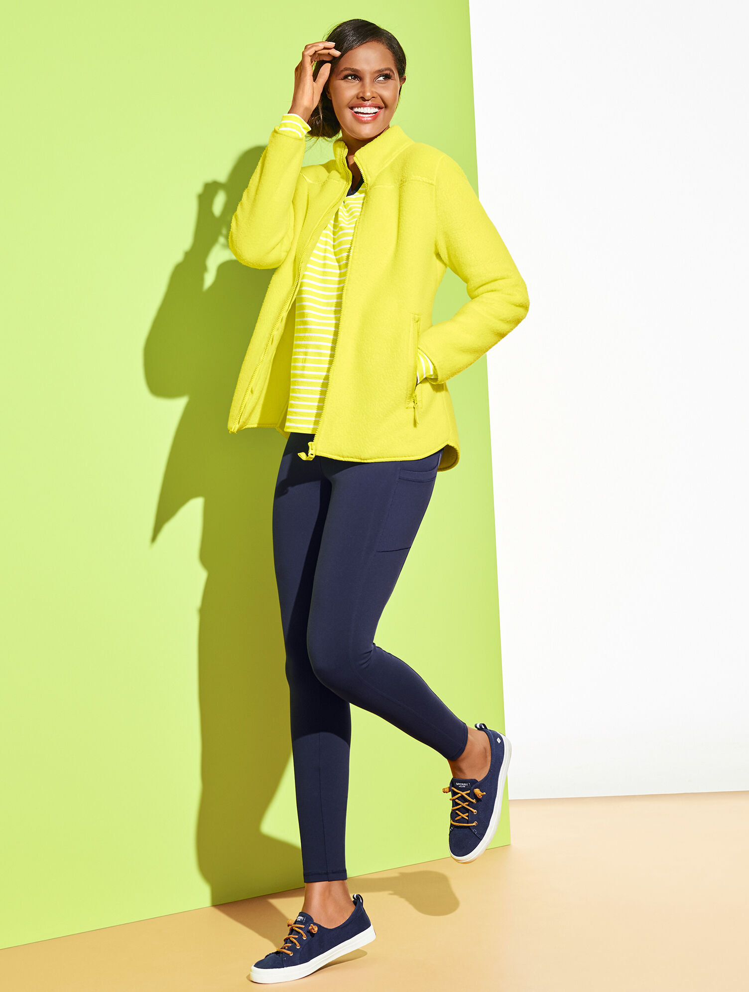 Tech Stretch Slash Pocket Leggings | Talbots