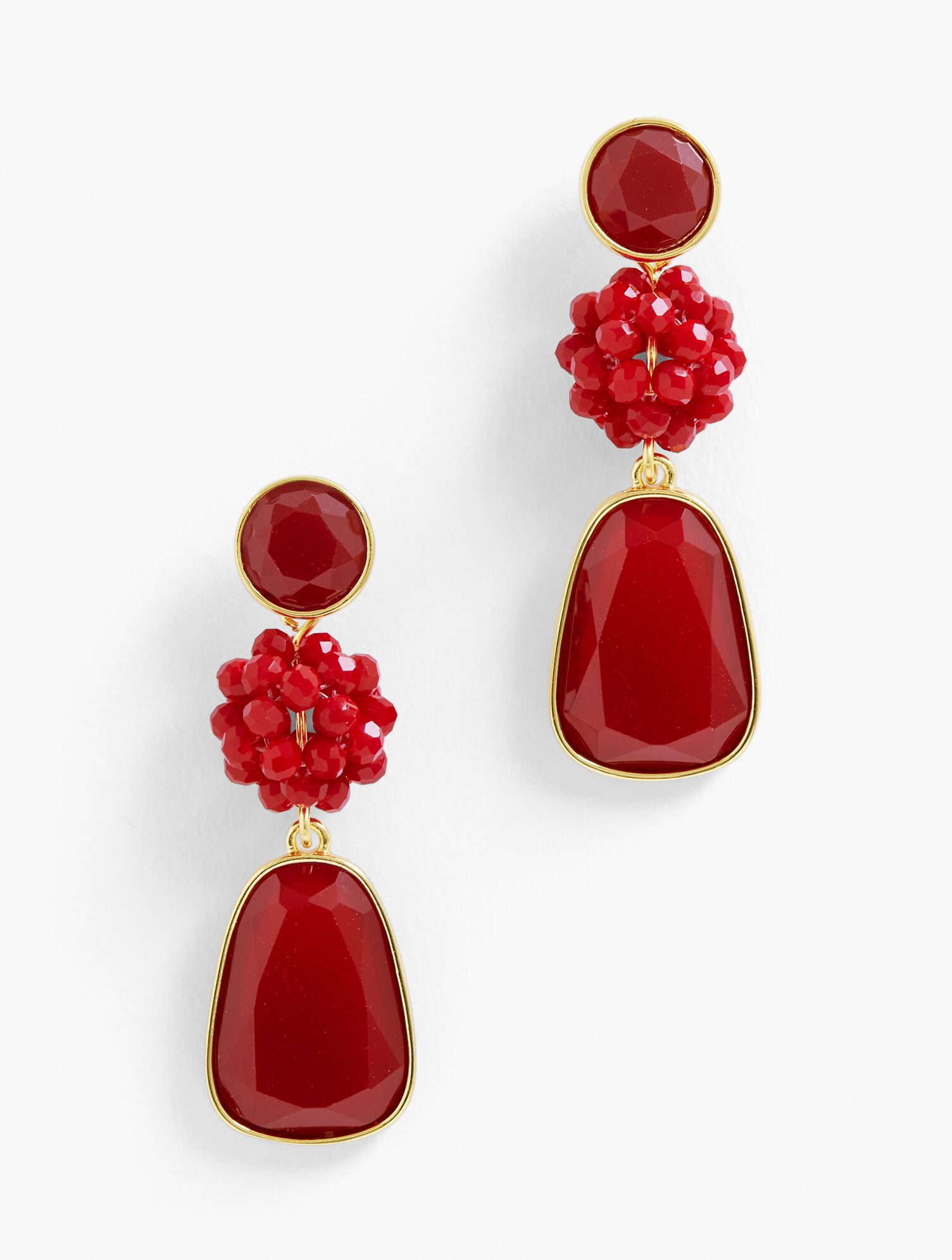 Beaded Drop Earrings | Talbots